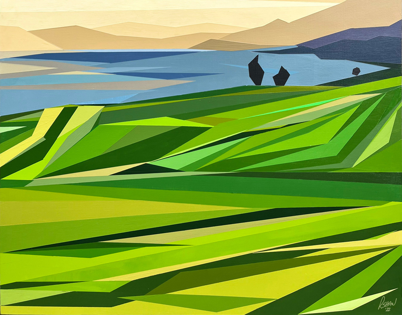 original illustrations by artist Rob Shaw, Piper's Paradise