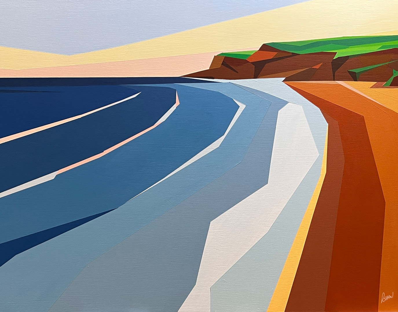 Listen to the Waves by artist Rob Shaw